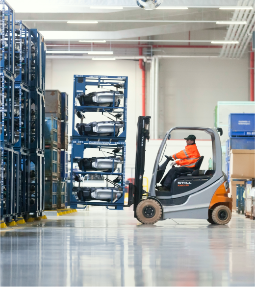 JIS/JIT processes fully under control | Aimtec