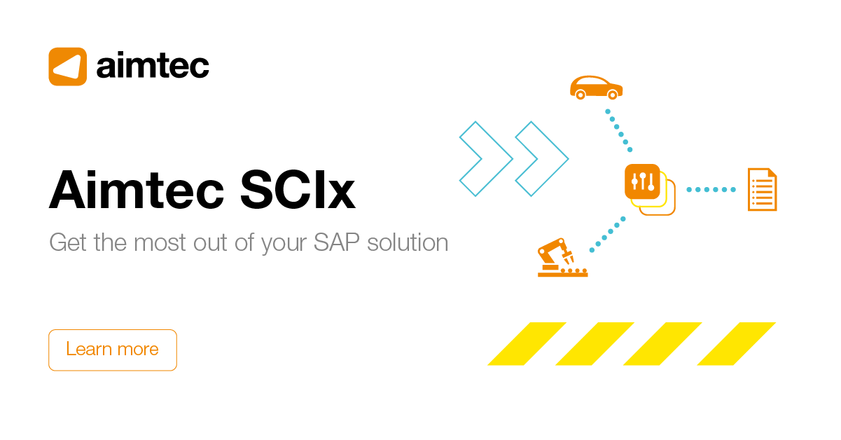 Aimtec SCIx – SAP Solution Extensions | Aimtec
