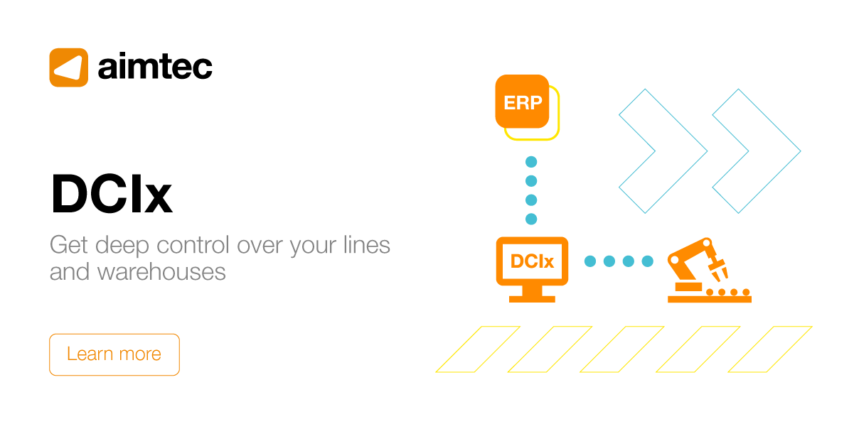 Aimtec DCIx – A platform joining ERP, processes and machines | Aimtec